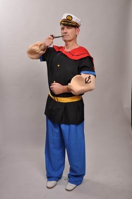 Popeye Costume - Amazing Transformations