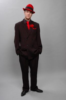 Gangster red Costume - Amazing Transformations